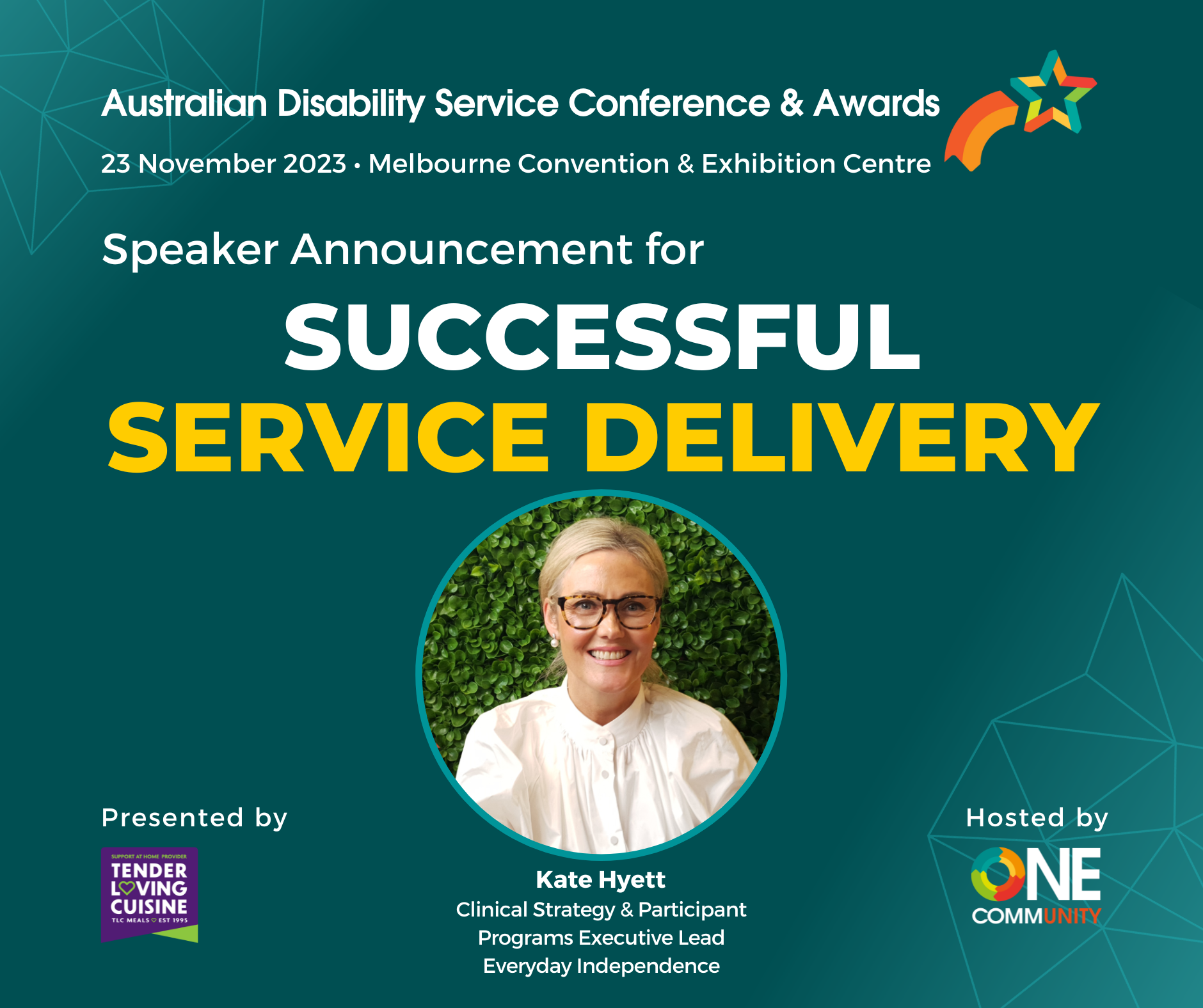 Speaker Announcement for 2023 Australian Disability Service Conference ...